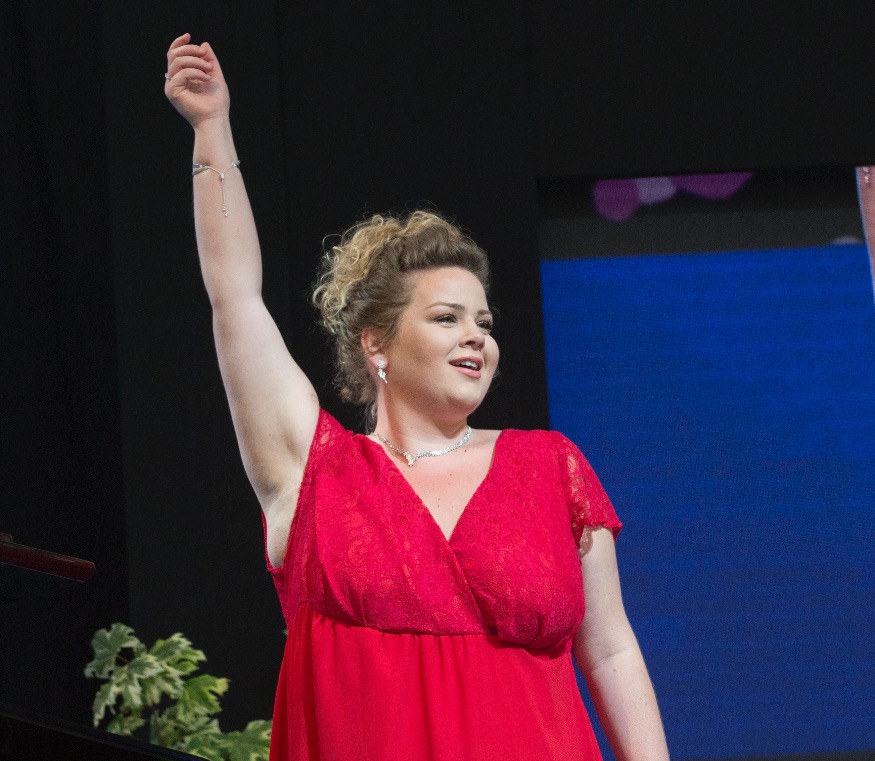 Llanfair TH opera star Erin takes centre stage - Bayside Radio Colwyn Bay