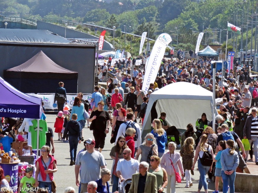 A huge weekend of fun on the Colwyn Bay Prom! - Bayside Radio Colwyn Bay