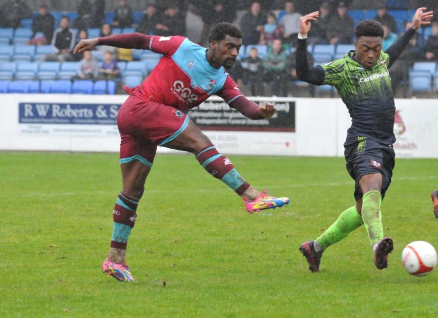 Udi Akpan double as Colwyn Bay hit Llanrwst for six - Bayside Radio ...